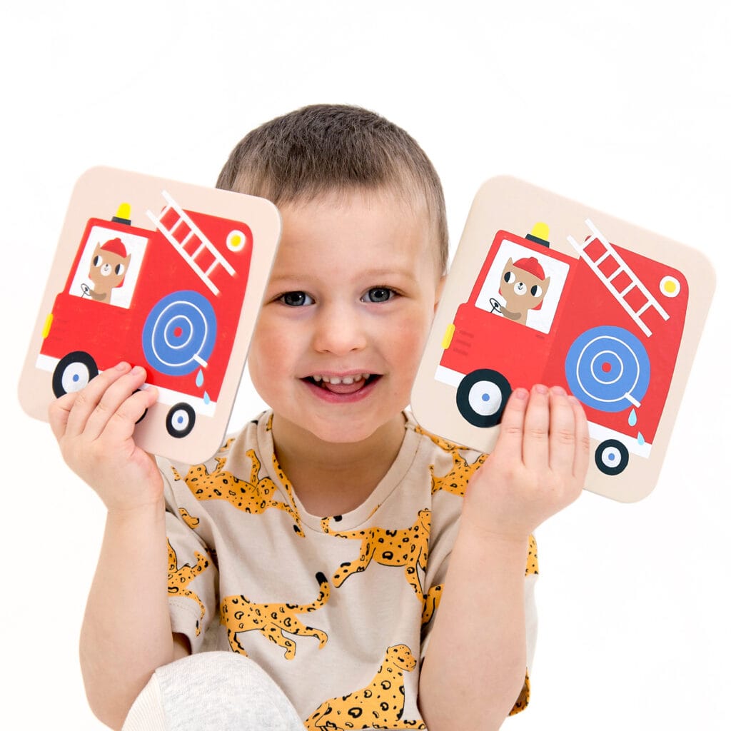 Suuuper Size Memory Game Vehicles - Banana Panda