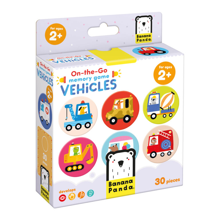 On-the-Go Puzzle Halves Animals - Banana Panda