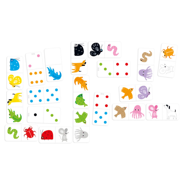 Let's Play Color Dominoes - Banana Panda