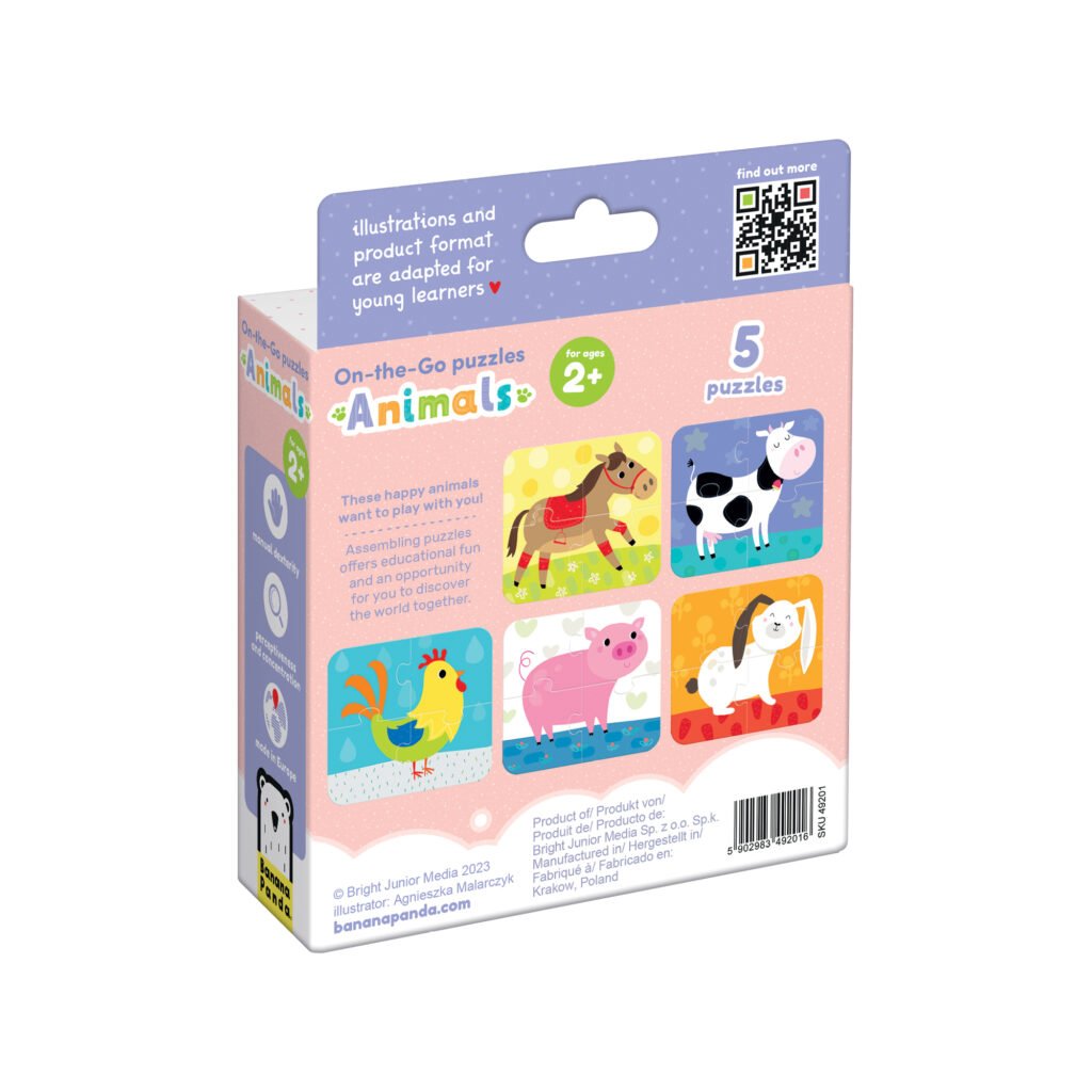 On-the-Go Puzzles Animals - Banana Panda