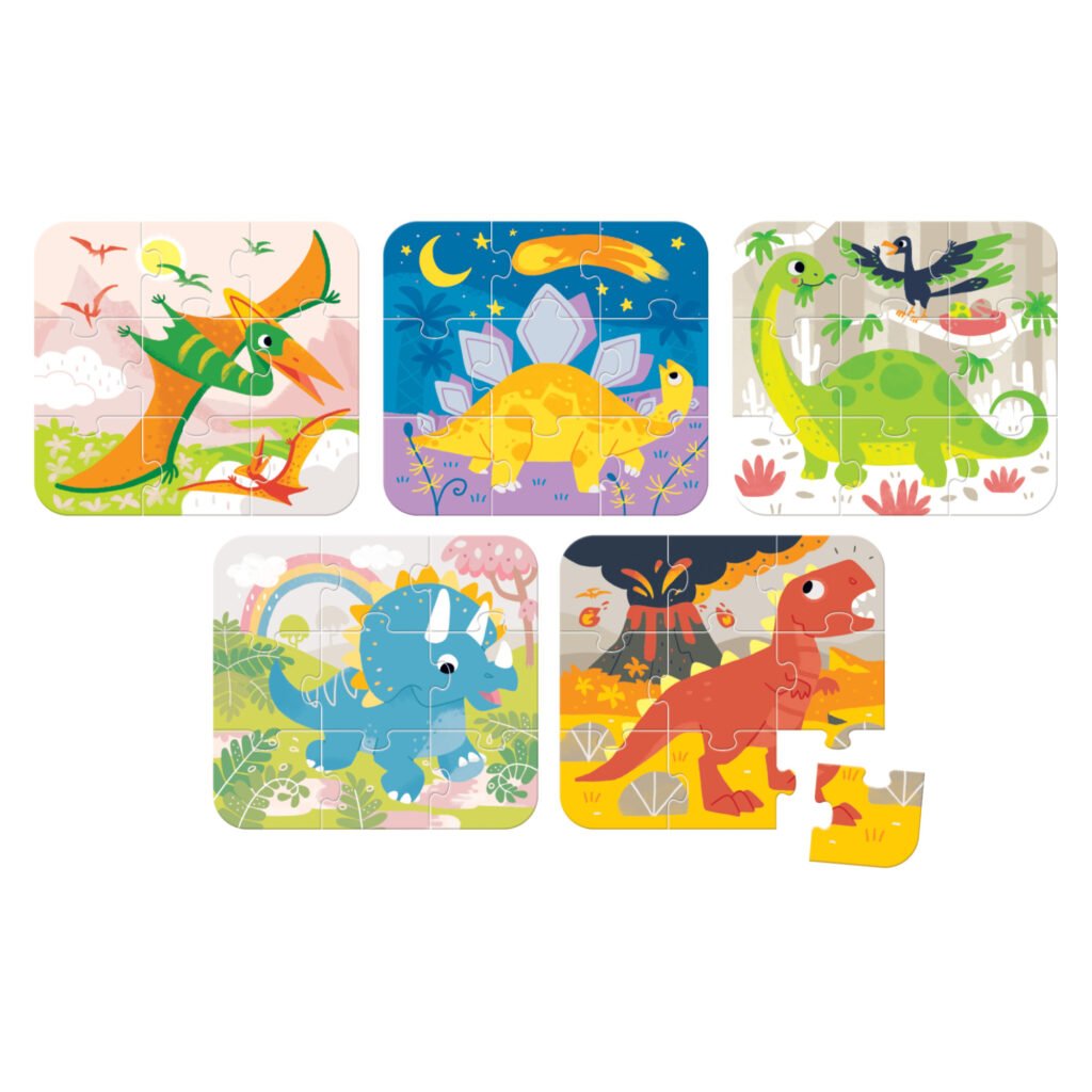 On-the-Go Puzzles Dinosaurs - Banana Panda
