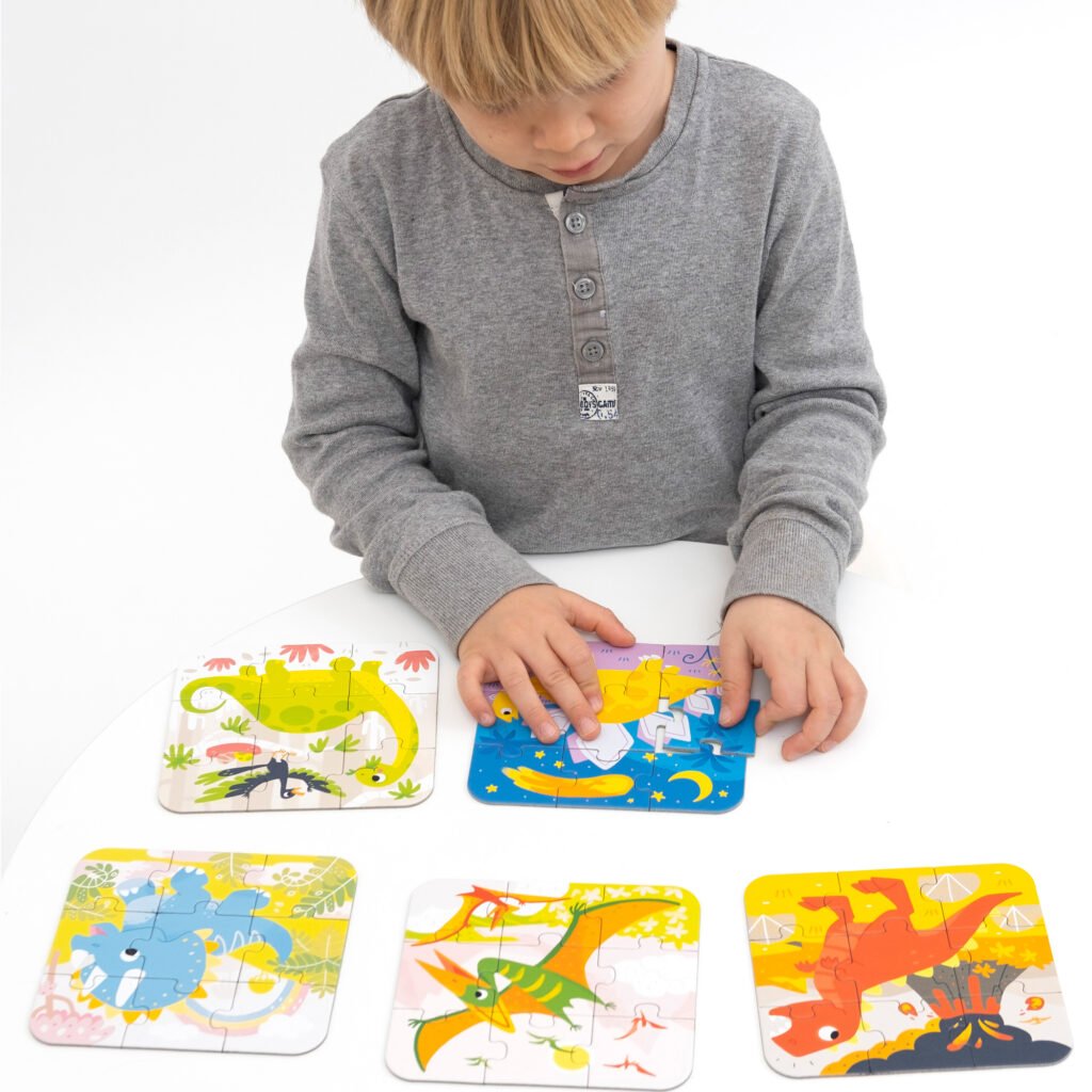 On-the-Go Puzzles Dinosaurs - Banana Panda