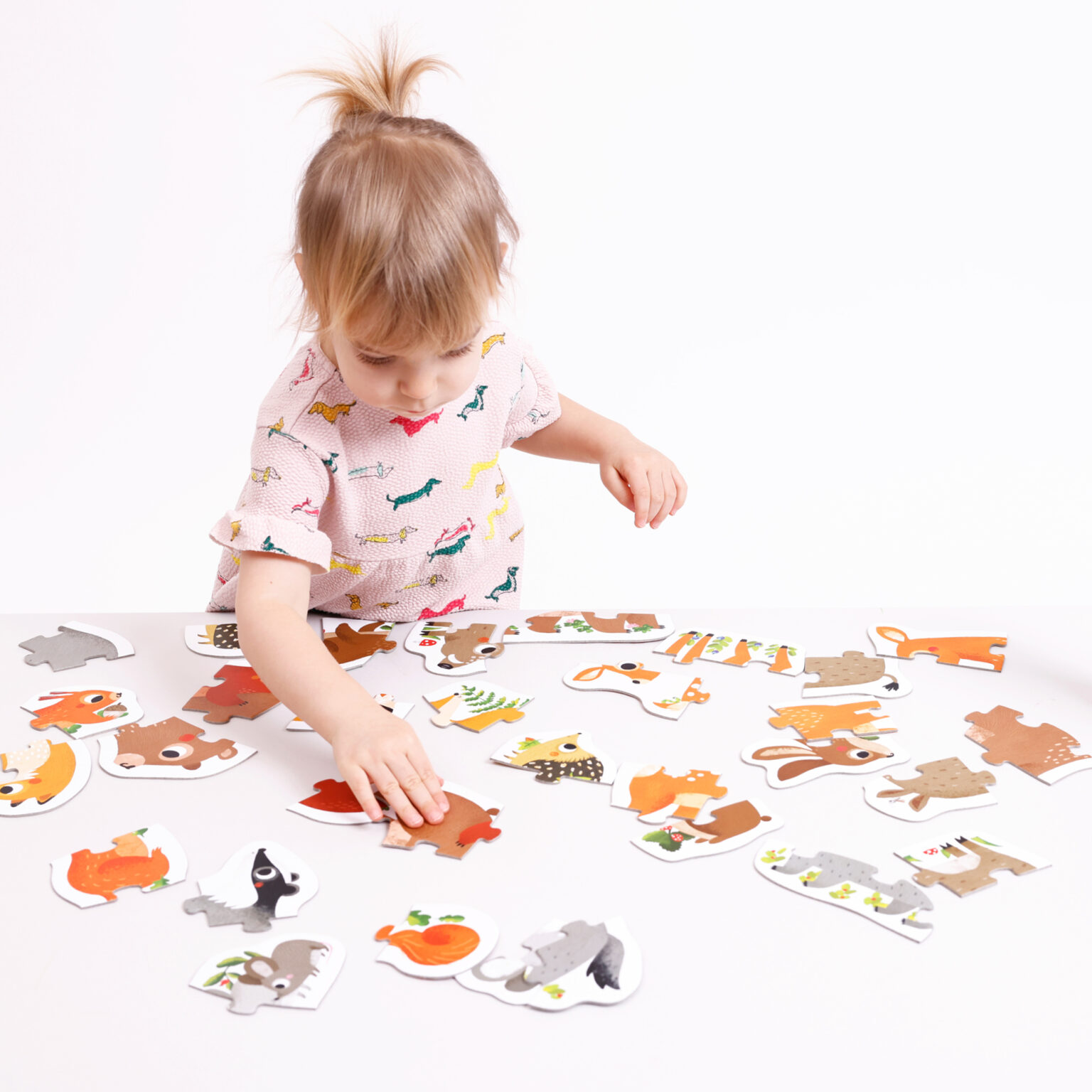 Progressive Puzzles Forest Animals - Banana Panda