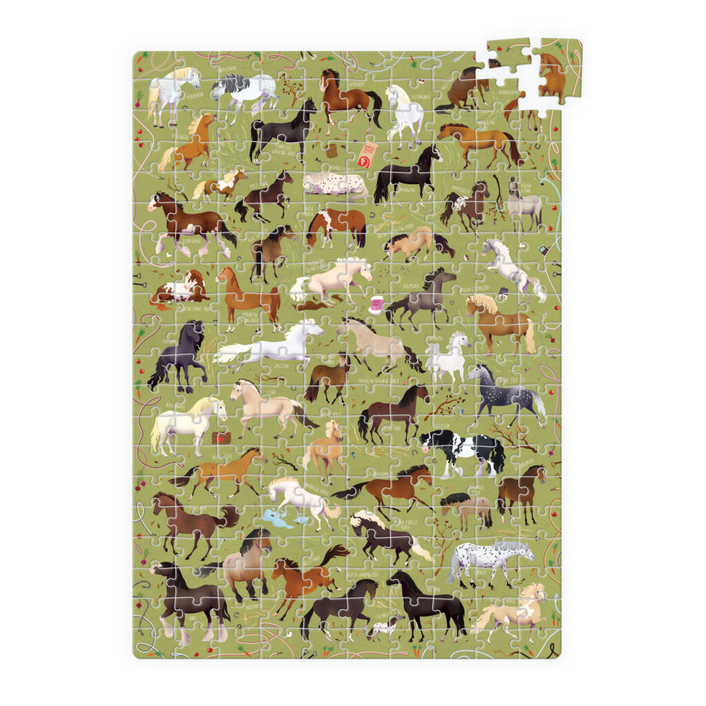 Puzzlove Horses - Banana Panda