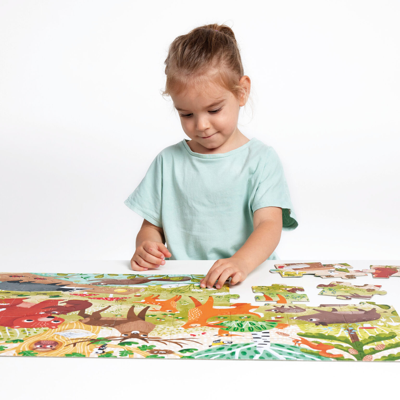 Wild Jumbo Puzzle Forest Animals - Banana Panda