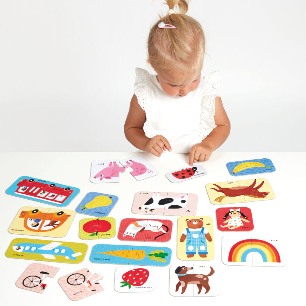 Puzzle Pairs First Words - Banana Panda