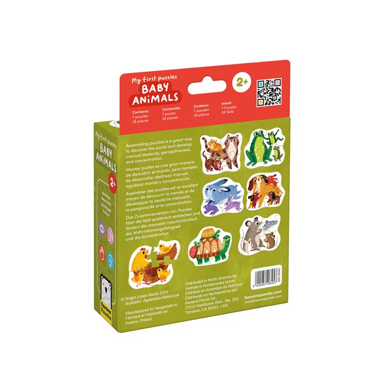 My First Puzzles Baby Animals - Banana Panda